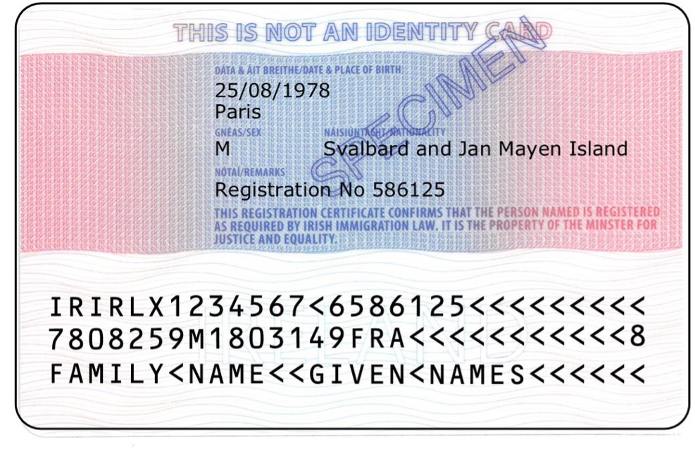 New Irish Residence Permit cards - MRCI